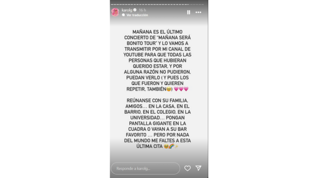 ¡Karol G hizo historia! Así fue el emotivo cierre de su gira 'Mañana será Bonito': con cuatro ...