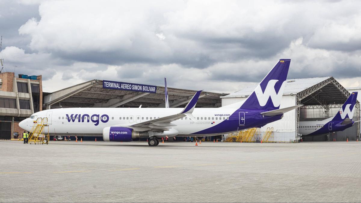 Las nuevas rutas que anunció Wingo y su nueva aeronave