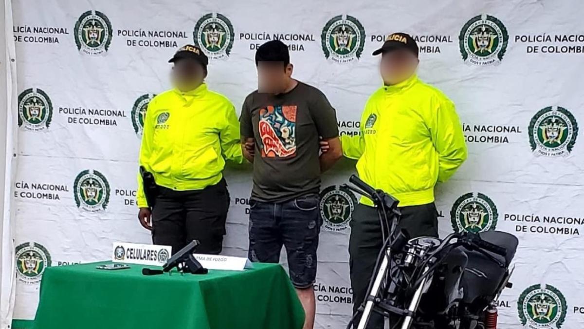Capturan a alias 'Jhon Alex', reconocido delincuente de Palmira