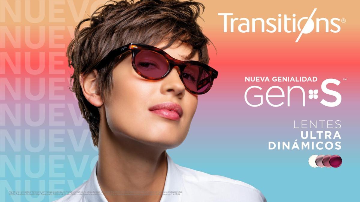 Transitions® GEN S™, el nuevo lente Transitions que potencia la vida