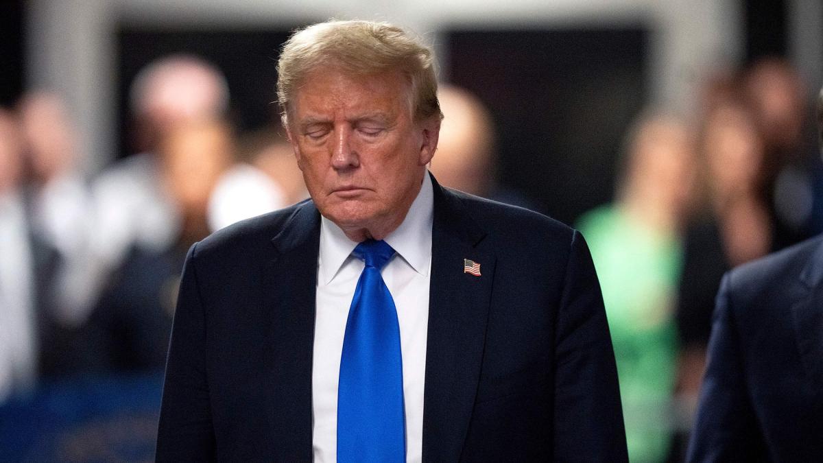 Donald Trump dice que es 'muy triste ver un avión estrellarse en ...