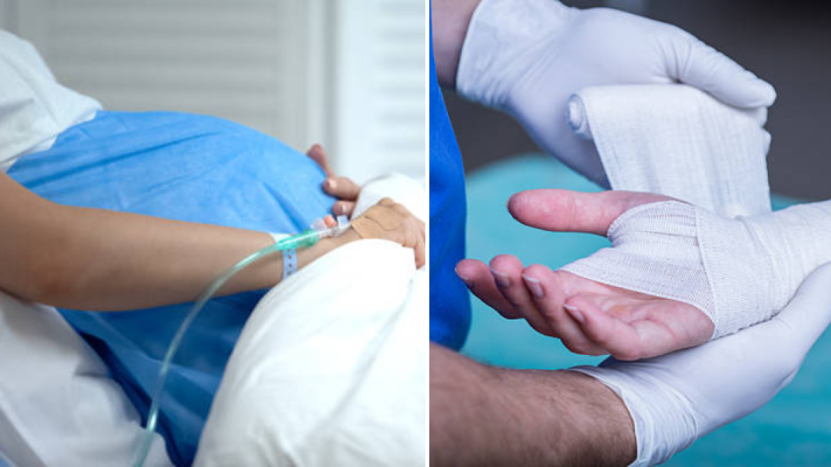 ¿Milagro? Descubrieron su embarazo tras extraño accidente con freidora ...