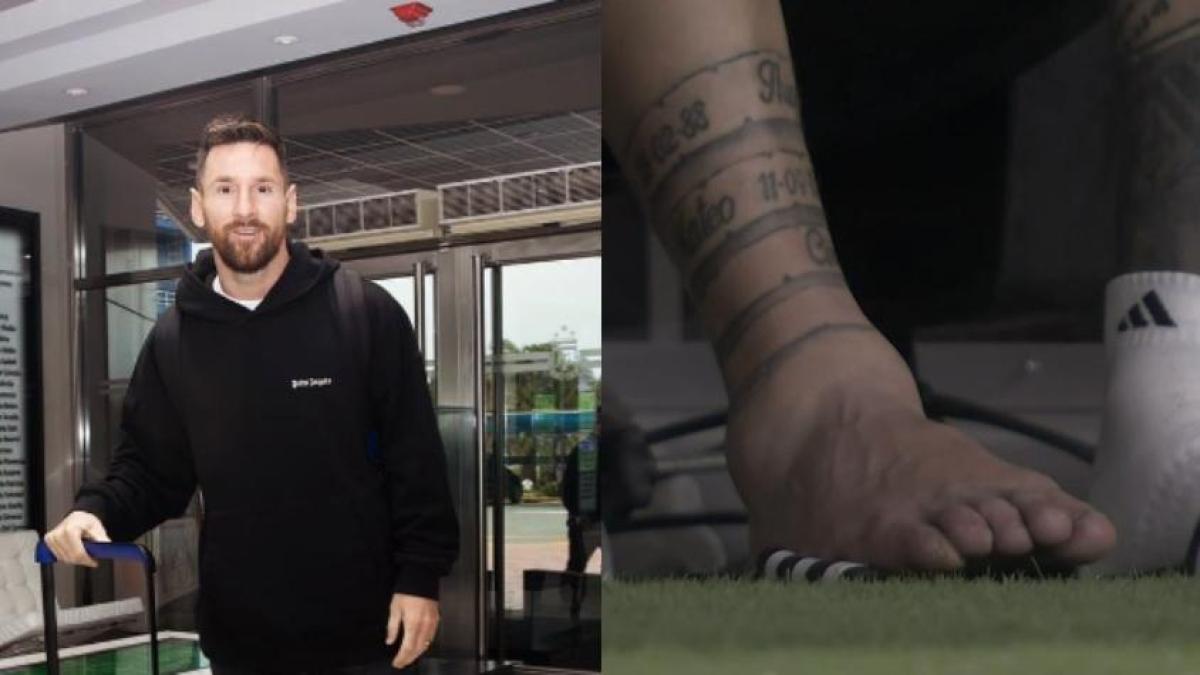 Video: así le quedó el tobillo a Lionel Messi tras salir lesionado en ...