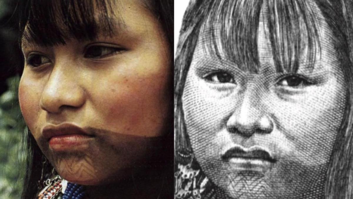 La historia del rostro del billete de 10.000 y la mujer emberá que ...