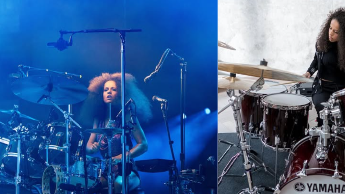 Ella es Jas Kayser, la hábil baterista de Lenny Kravitz que sorprendió ...