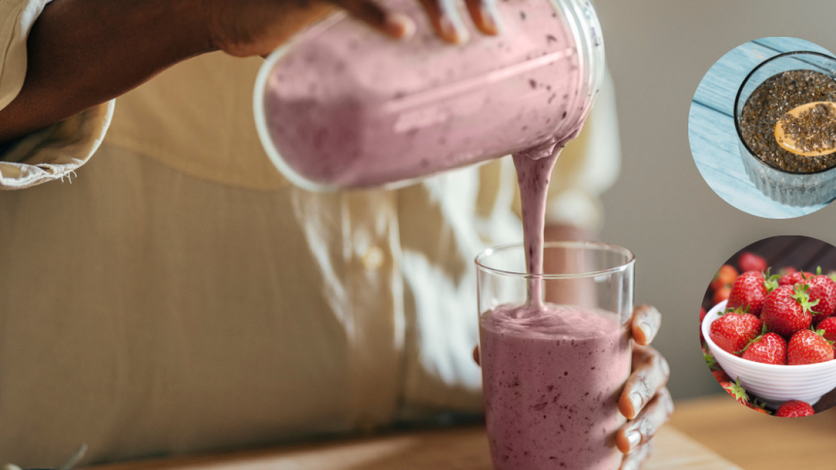 Licuado de fresas con linaza: beneficios de tomar esta bebida a diario ...