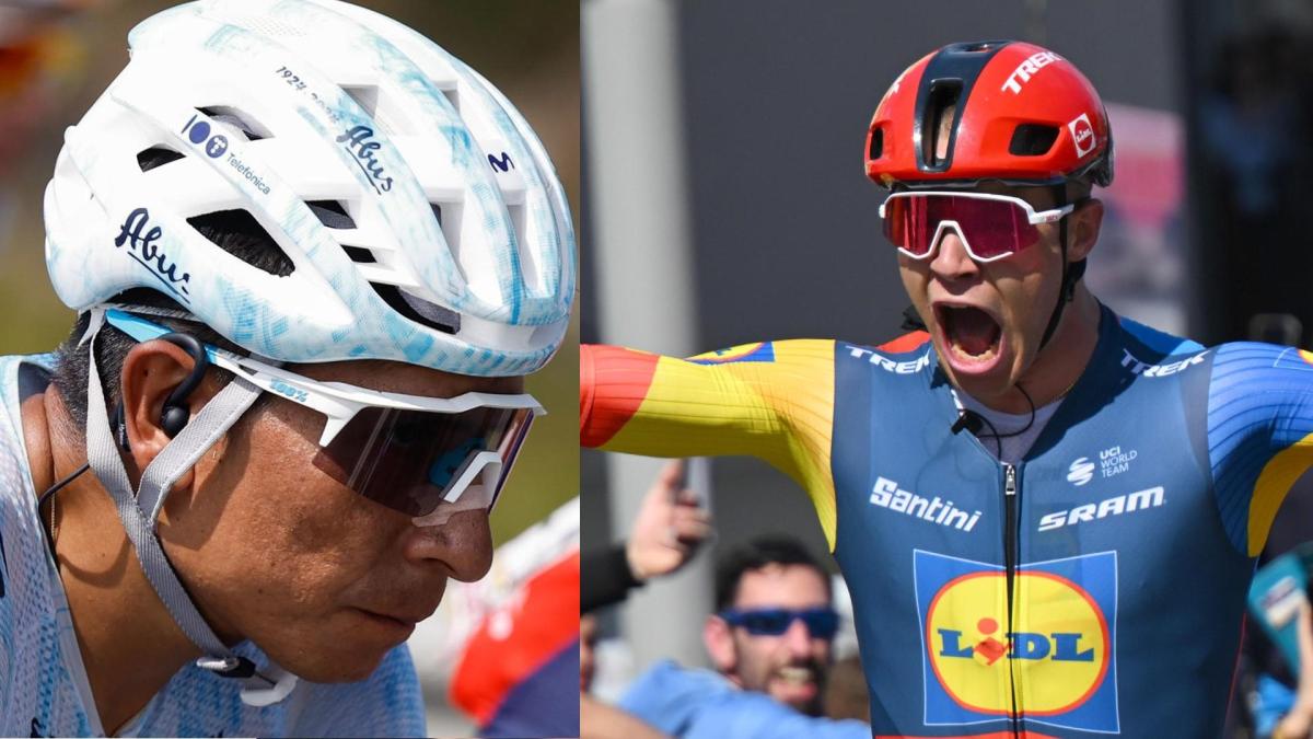 Nairo Quintana y Brandon Rivera superaron un día complejo en la Tirreno ...