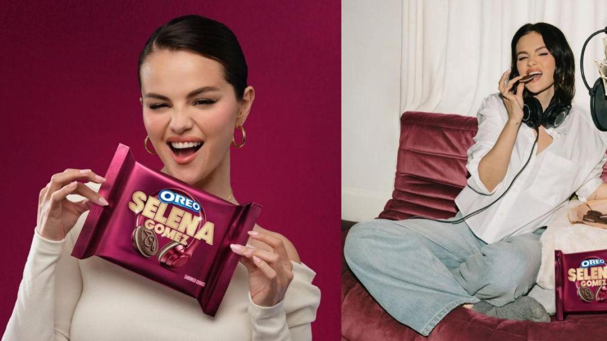 Selena Gómez lanza galletas Oreo con sabor inspirado en la horchata