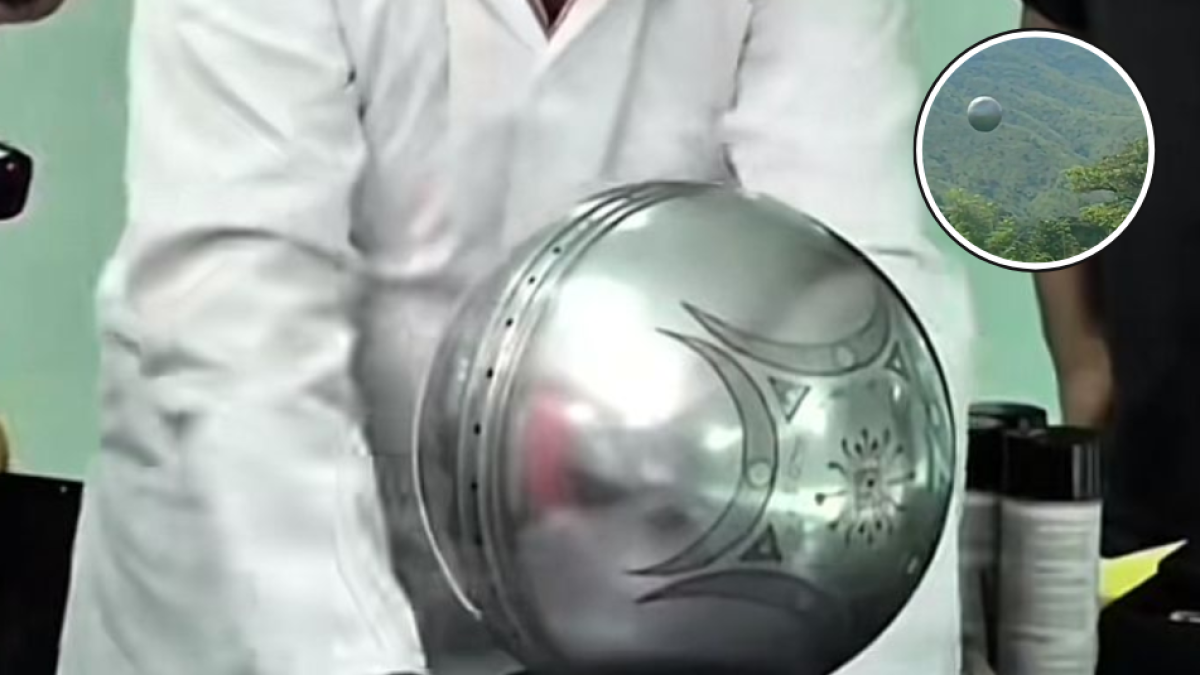 El 'ovni esfera' que fue encontrado en Buga está siendo estudiado por ...