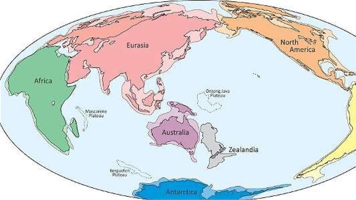 Evidencias de Pannotia, el supercontinente