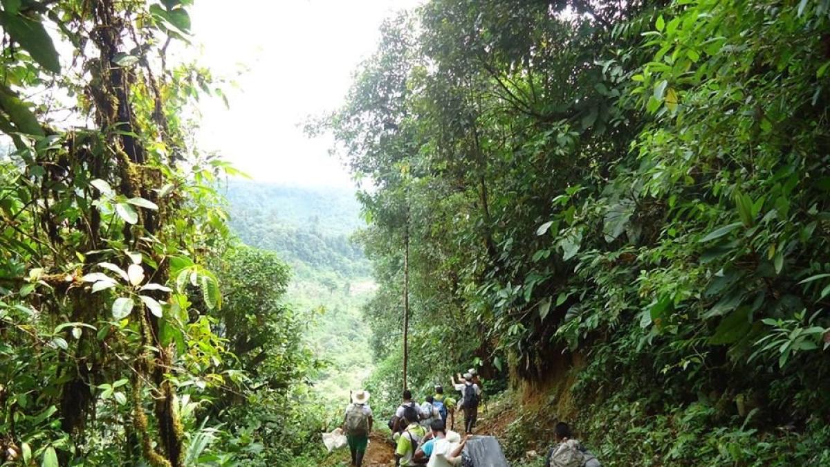 Una misión indígena Awá se desplaza a lugar de masacre en Tumaco