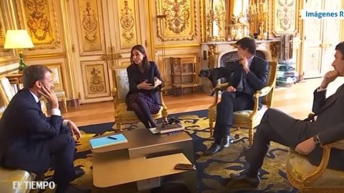 Perro del presidente Emmanuel Macron se orinó en chimenea del Palacio ...