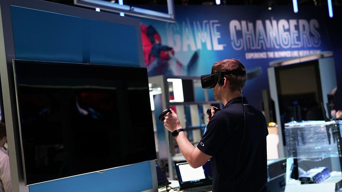 Sistema de realidad virtual de Intel presentado en el CES 2018