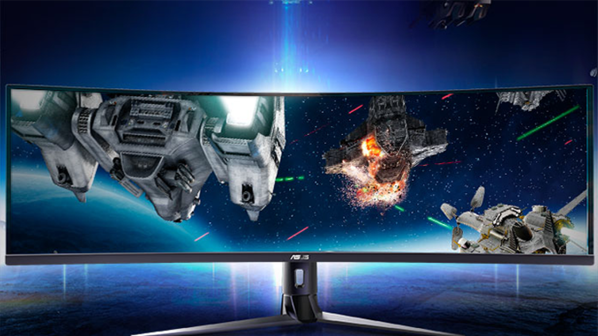 Asus presenta monitor curvo de 49 pulgadas para juegos