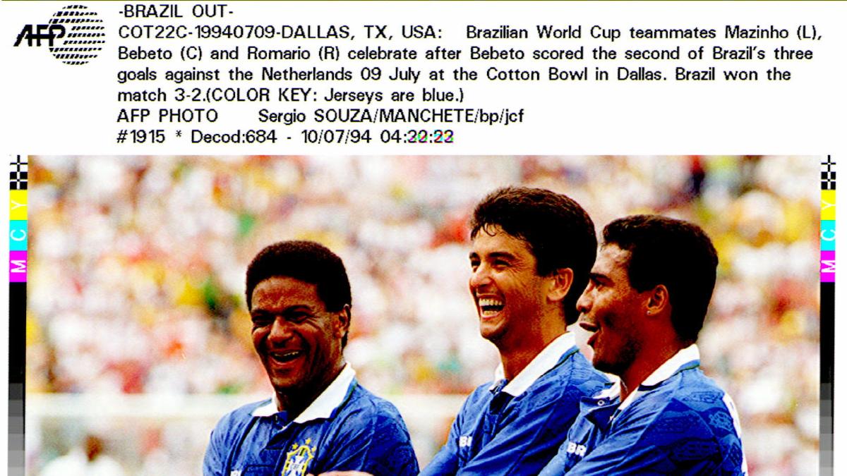 Video de Bebeto dedicando gol a su hijo en Estados Unidos 1994