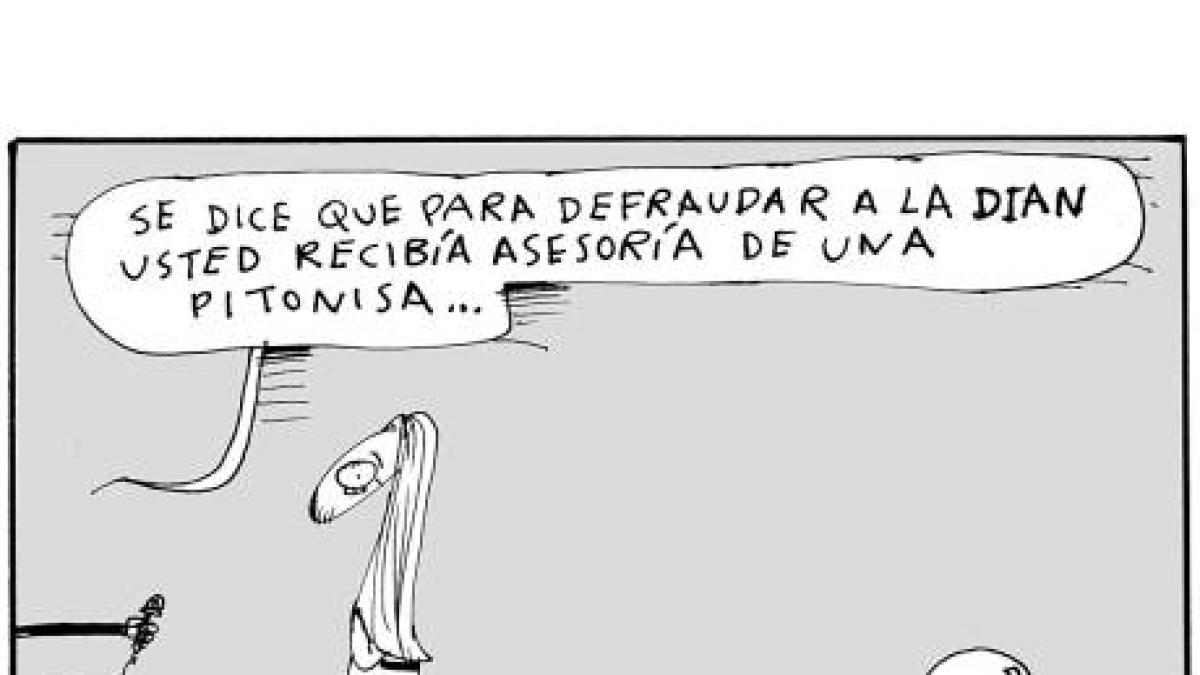 Fue capturada alias la Patrona - Caricatura de MIL