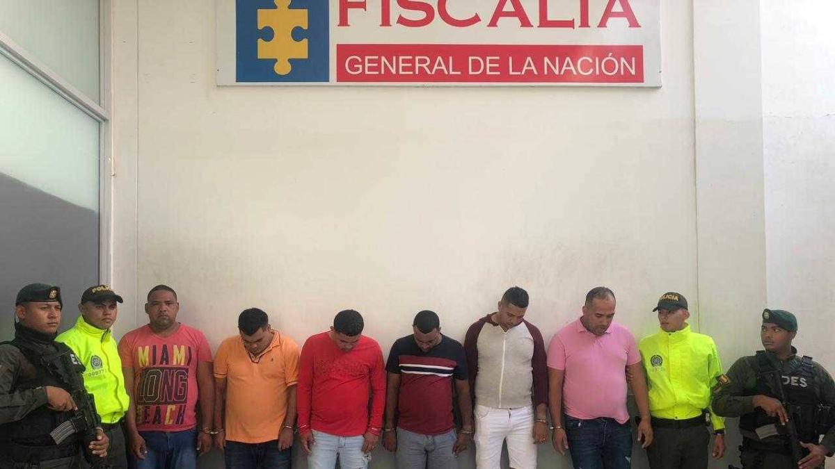 Desmantelan banda que fue recibida a disparos en Barranquilla