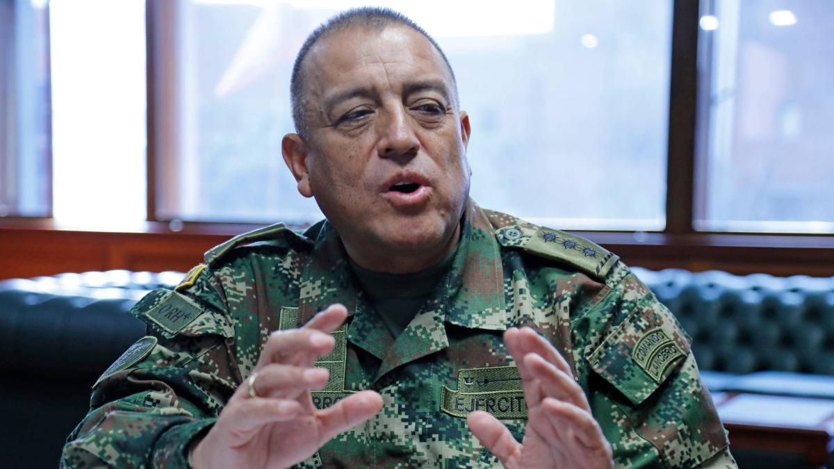 General Navarro habla de tropas de Estados Unidos que llegarán a Colombia