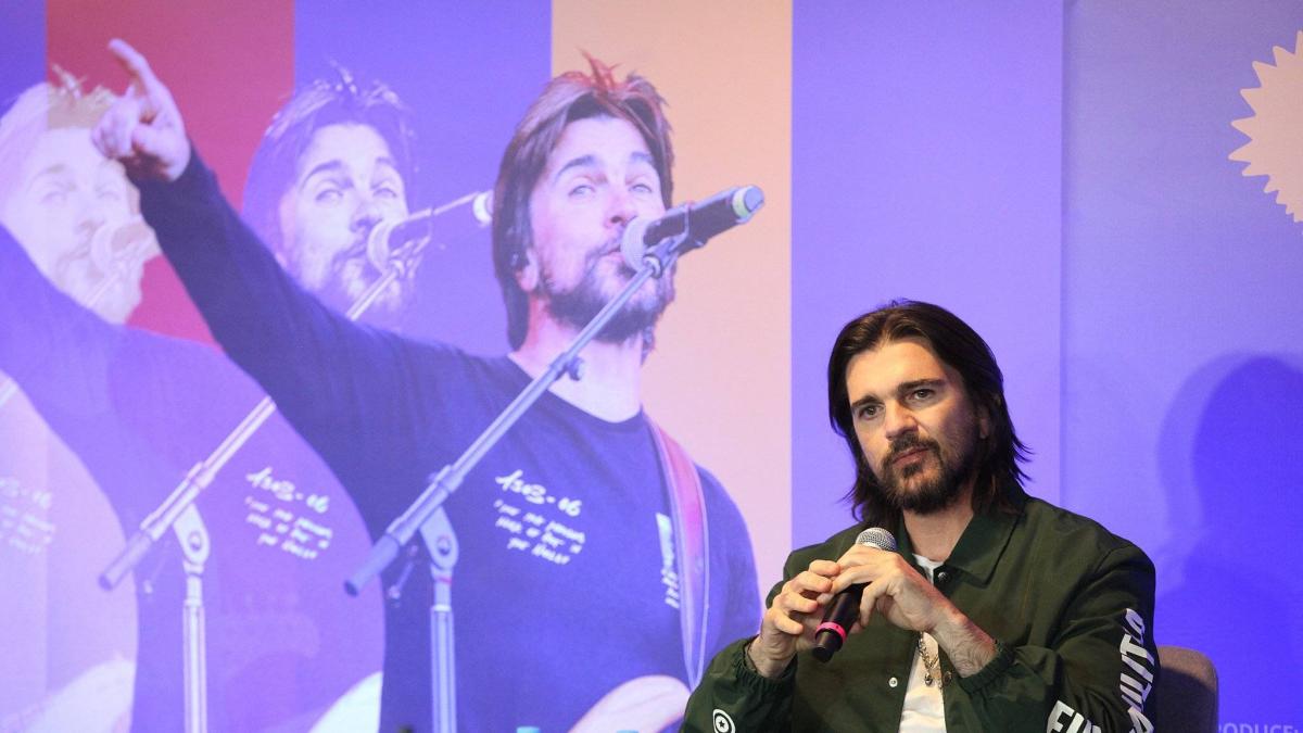 Juanes presentó su álbum, su concierto y celebró los 20 años de Fíjate Bien