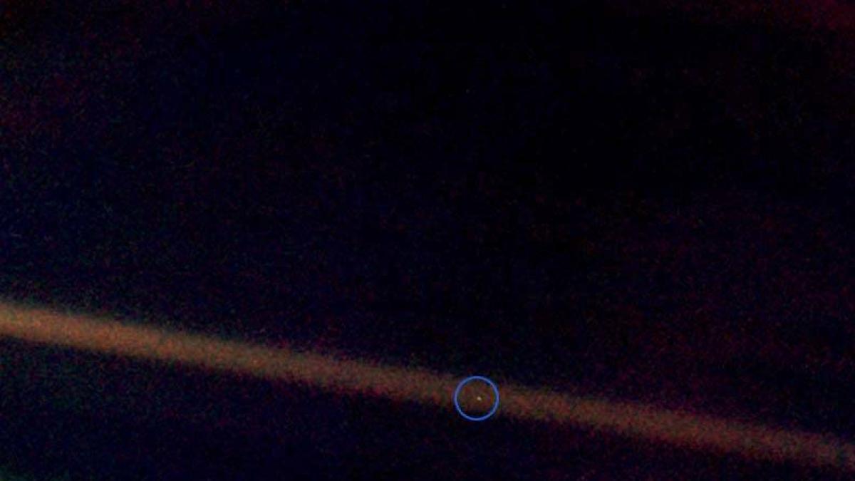 Se cumplen 30 años de la icónica foto del 'pálido punto azul'