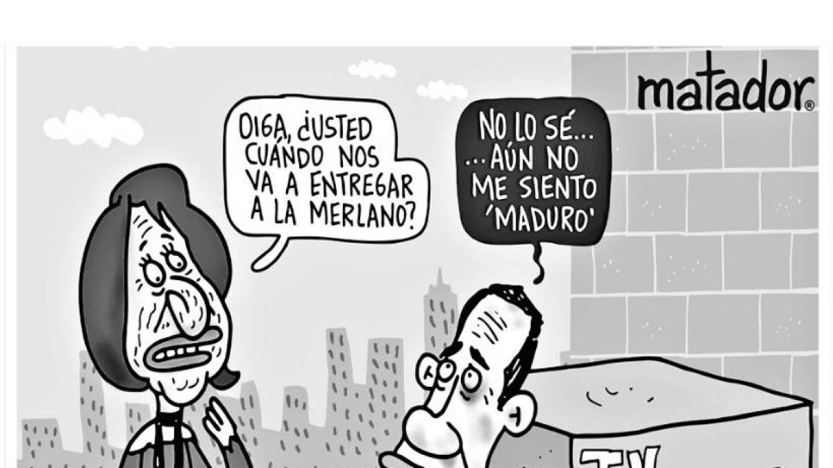 El magullado Guaidó - Caricatura de Matador
