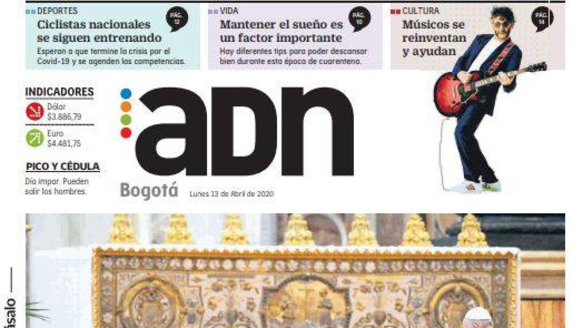 Edicion del diario ADN en formato digital y PDF