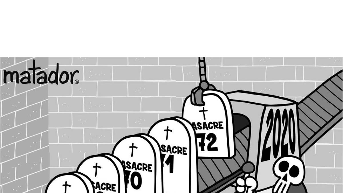 No para, produce - Caricatura de Matador