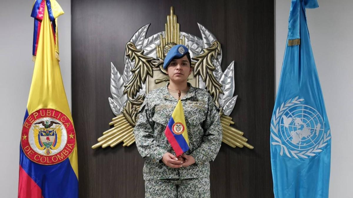 Una teniente de navio de la Armada integrará misión de paz de ONU