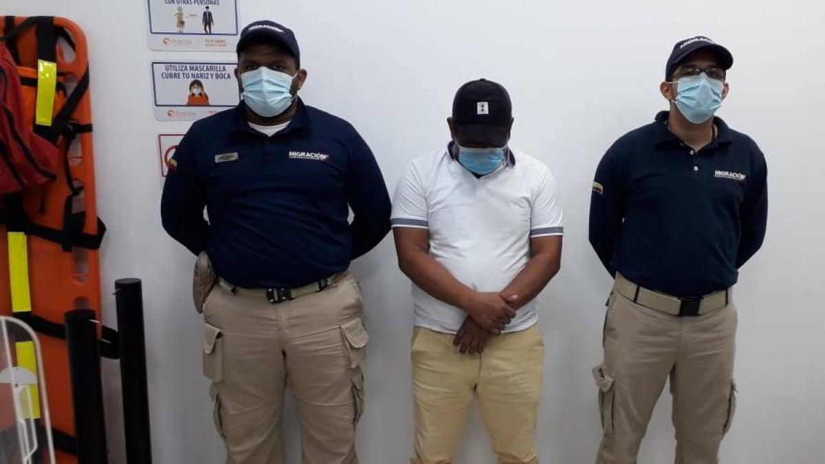 Erick Clavijo Moreno fue capturado en Cartagena