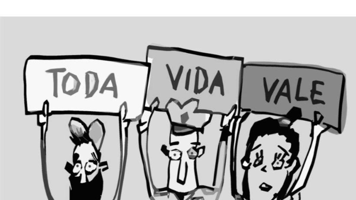 No más - Caricatura de Jota