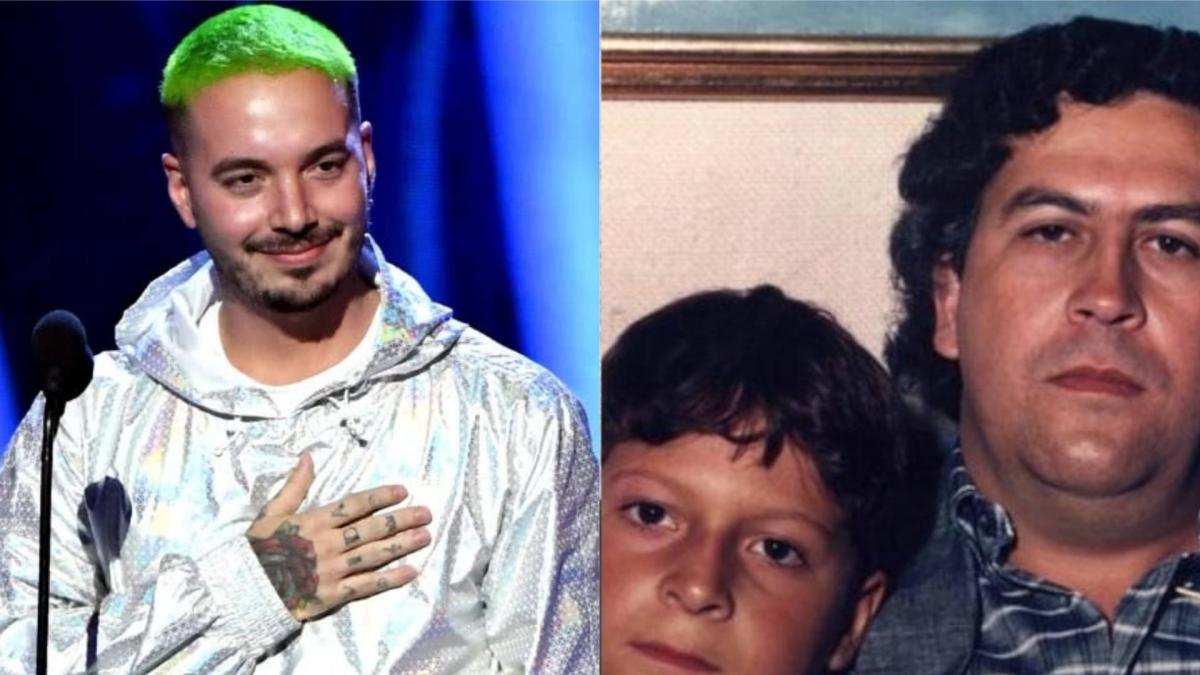 J Balvin se refiere a su relación con el hijo de Pablo Escobar