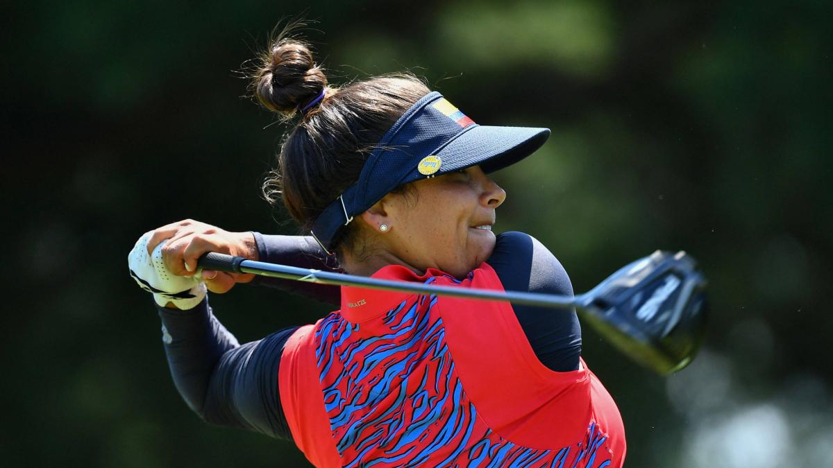 María José Uribe hizo 73 golpes en la primera ronda de Tokio 2020