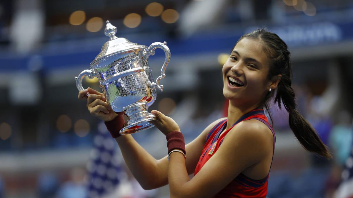Emma Raducanu, campeona del US Open de tenis Emma Raducanu, campeona del US Open de tenis
