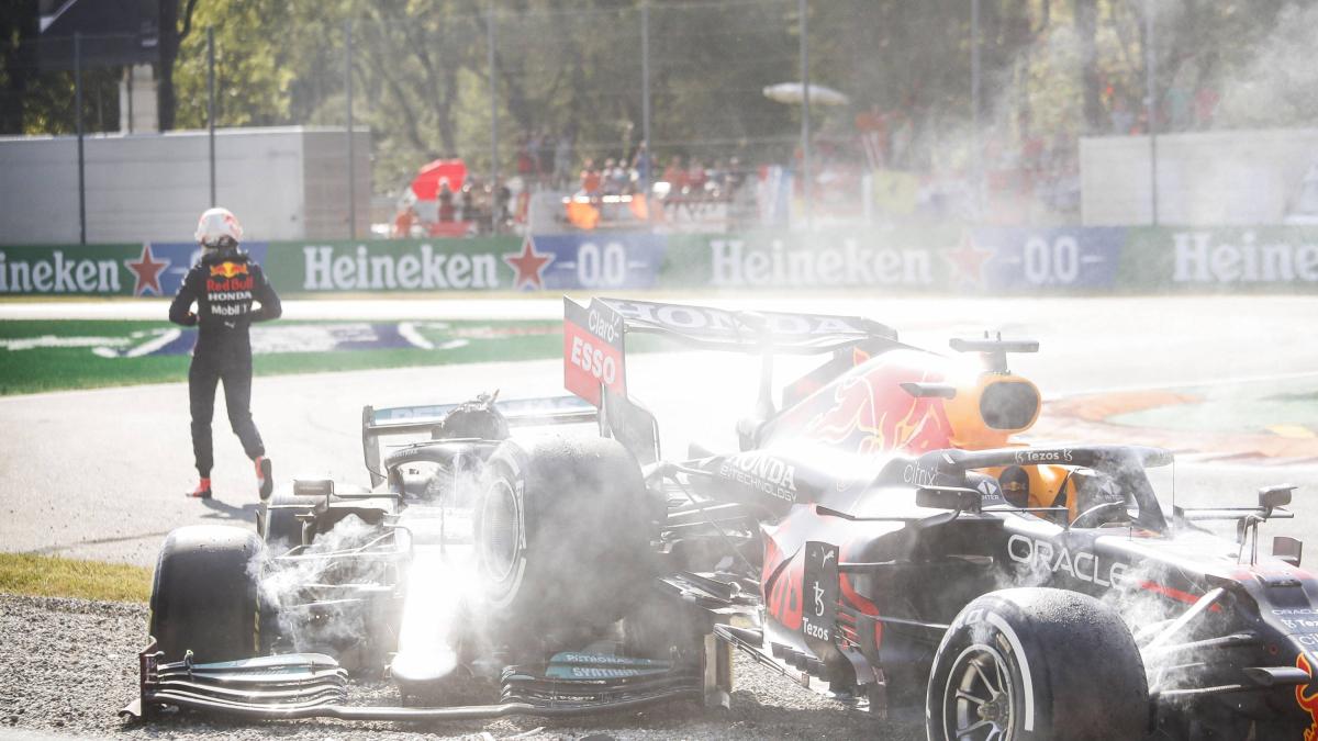 Lewis Hamilton y Max Verstappen: video,choque, Fórmula 1