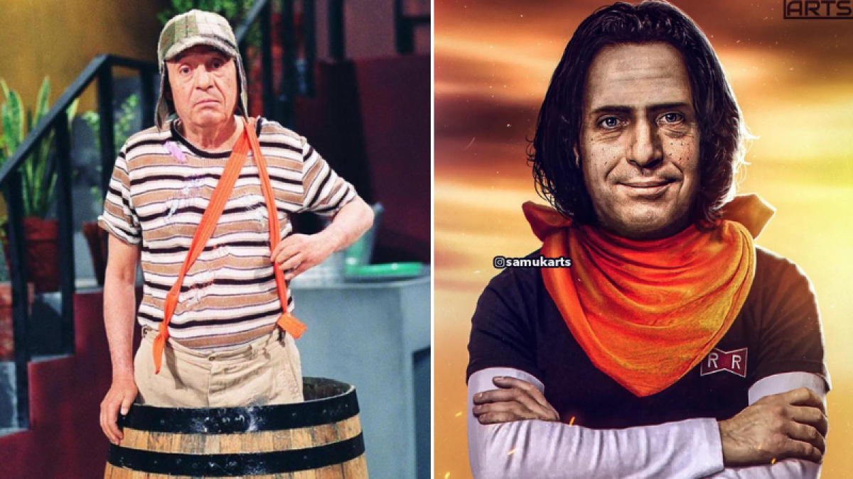 ‘Chavo del 8': personajes son reinventados como si fueran de Dragon Ball