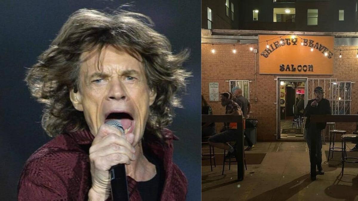 Mick Jagger tomó cerveza en un bar y nadie notó que estaba allí