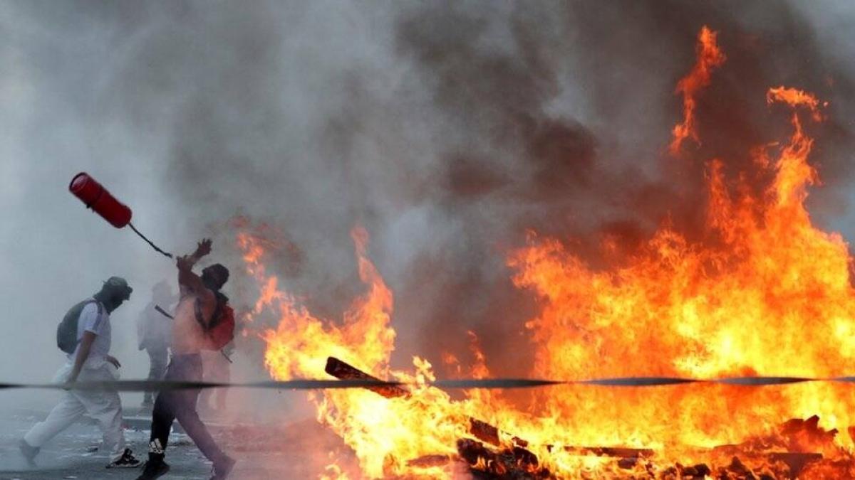 Chile: violencia en el segundo aniversario del estallido social