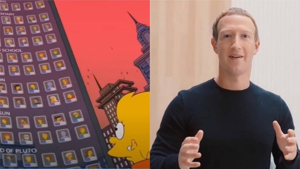 Meta de Facebook, otra predicción de Los Simpson | Mark Zuckerberg