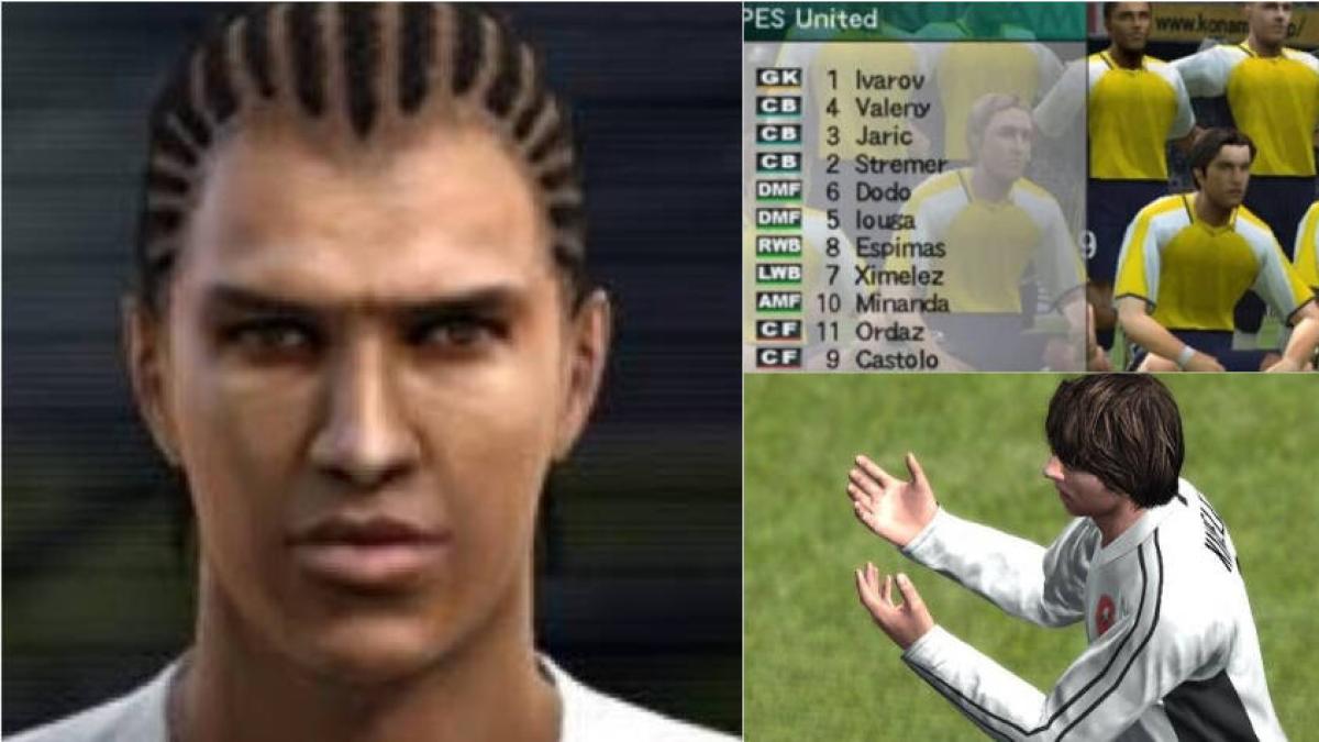 Castolo, Minanda, Ximenez y los cracks de Winning Eleven