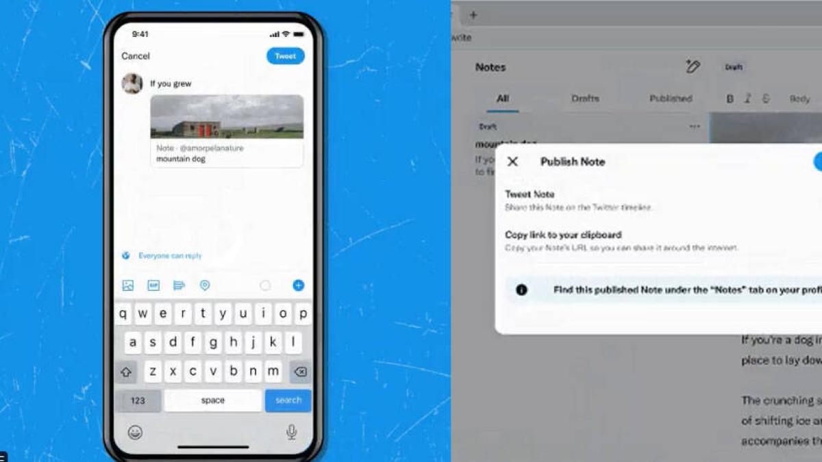 Twitter Write: nueva función de notas está siendo probada