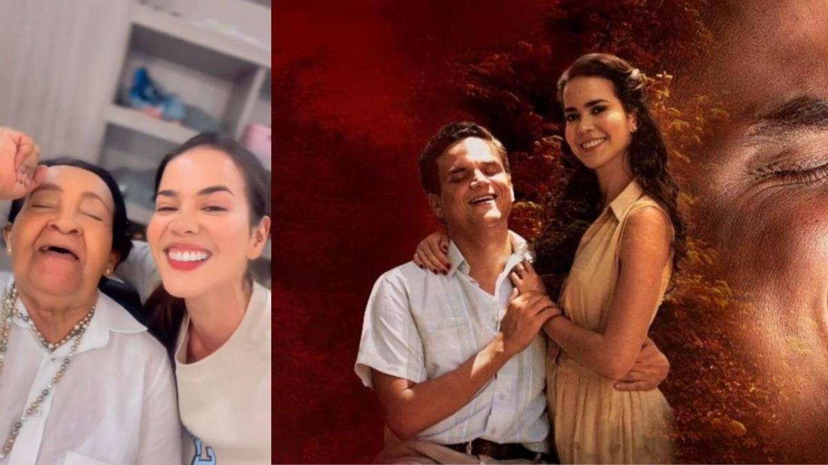 Leandro Díaz: Matilde Lina, la original y la actriz, cantaron juntas