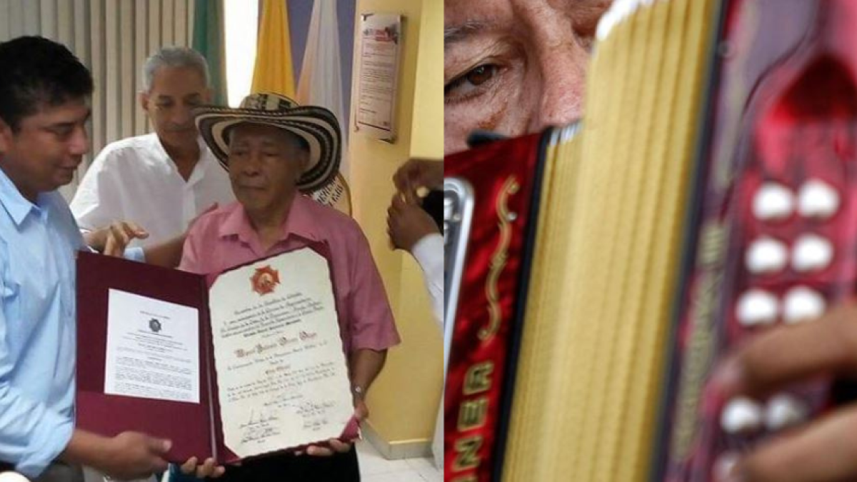 Muere Miguel Durán ‘El pollo caucano’ acordeonero de 85 años
