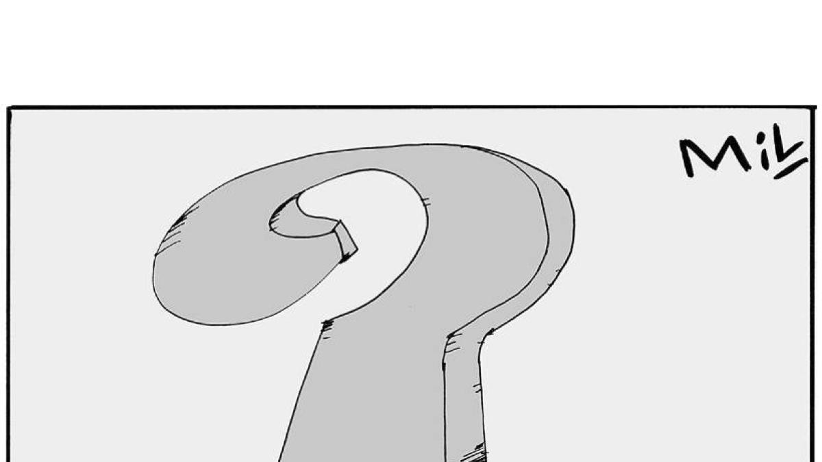¿Cómo sucedió? - Caricatura de Mil