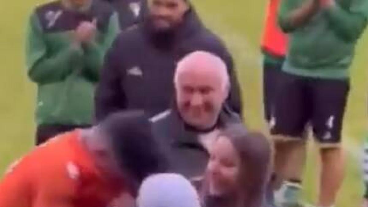 José Marrero se emociona al ver a su familia 4 años después, video
