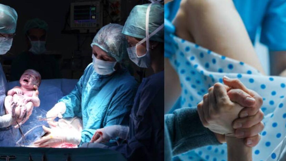 Mujer dió a luz a cinco niñas y cuatro niños, cambia 45 pañales al día