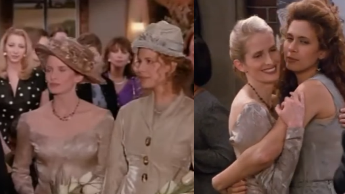 'Friends': así lucen Carol y Susan, la pareja lesbiana de la serie