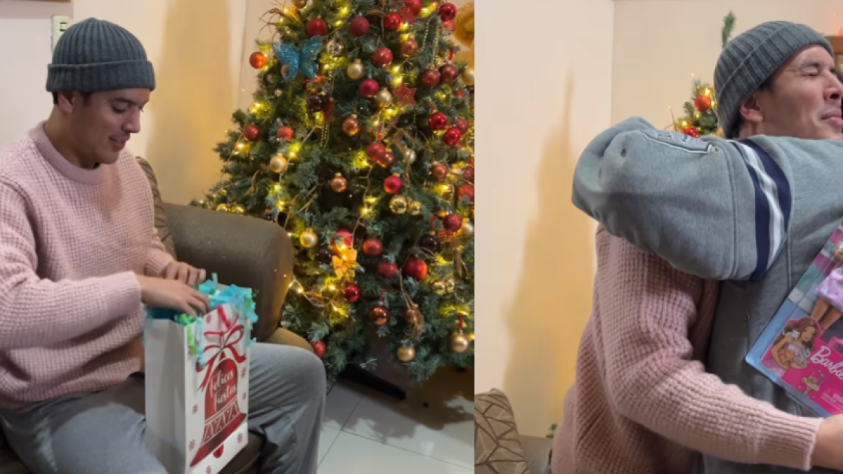 Influencer Un Tal Fredo recibió una Barbie como regalo de sus padres