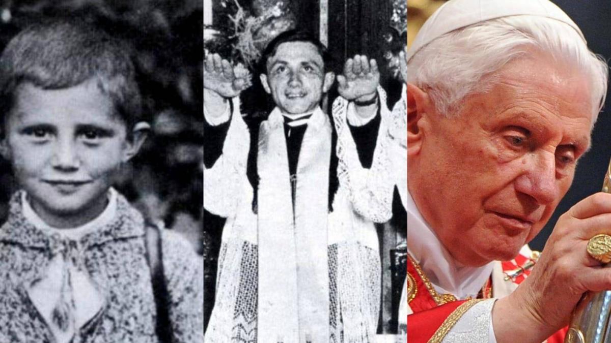 Benedicto XVI, en fotos, algunos memorables momentos de su vida
