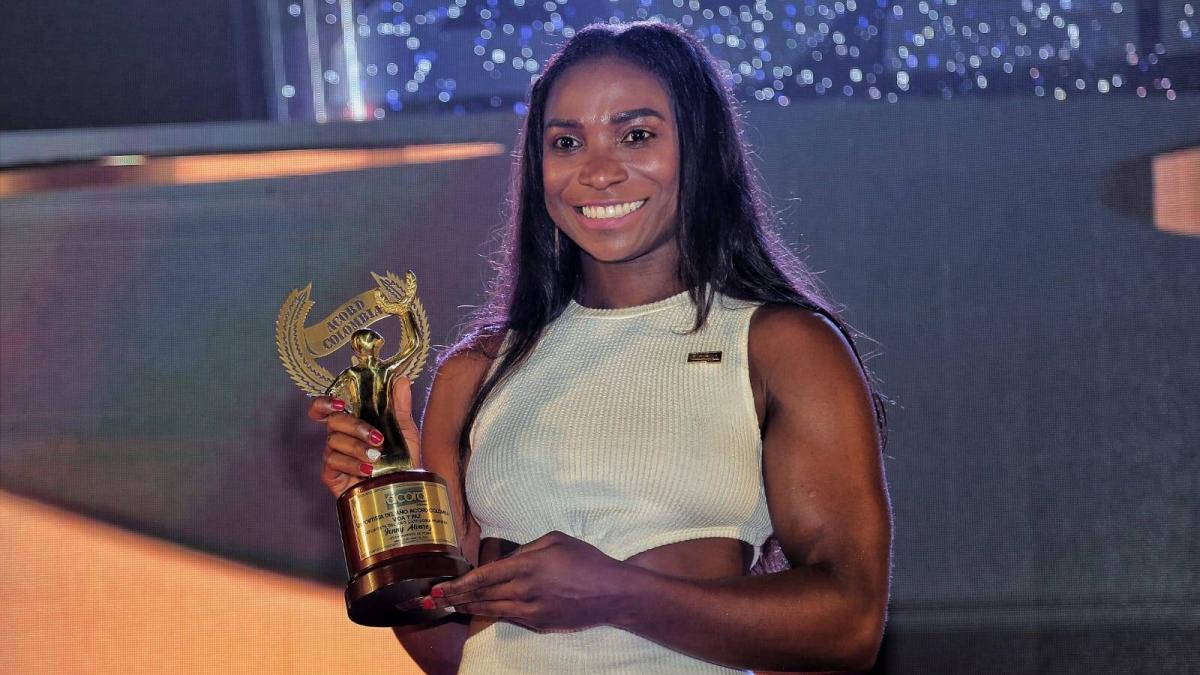 Yenny Alvarez, la mejor deportista del 2022 para Acord Colombia