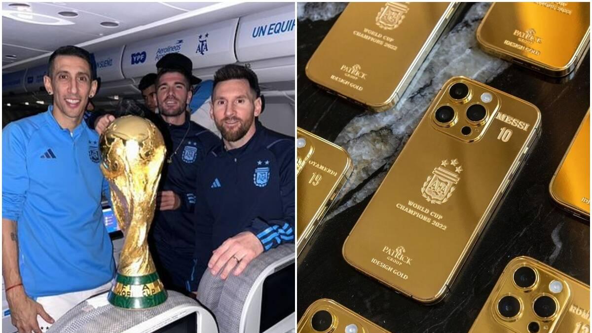 Lionel Messi preparó lujoso regalo de oro para toda la selección Argentina